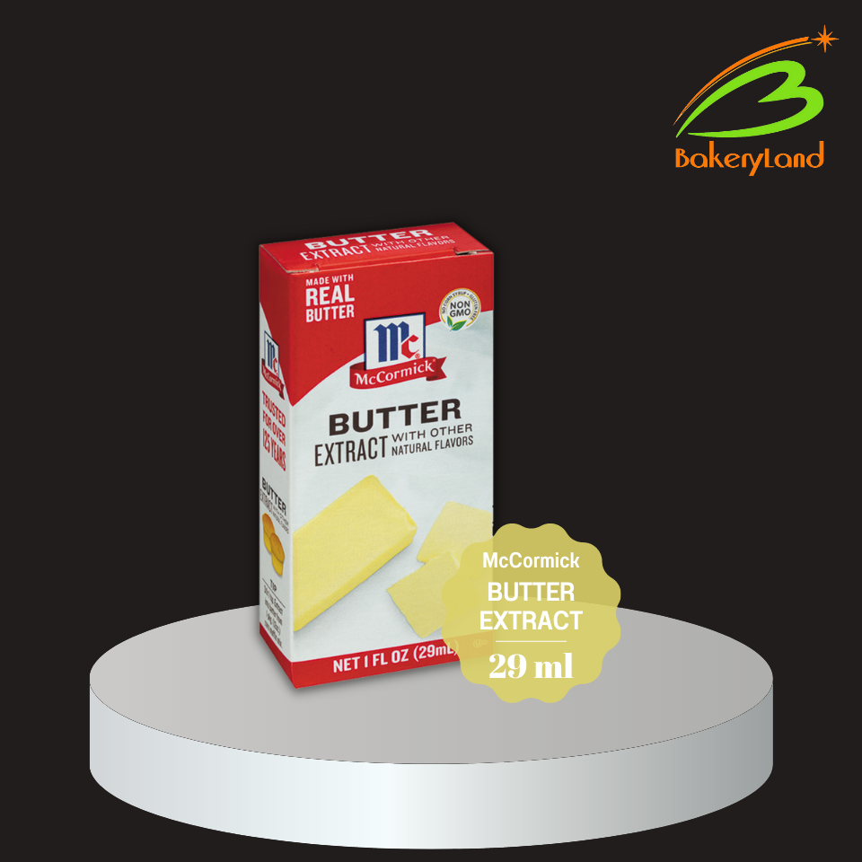 กลิ่นเนย แม็คคอร์มิค Imitation Butter Extract McCormick 29 ml. | Shopee ...