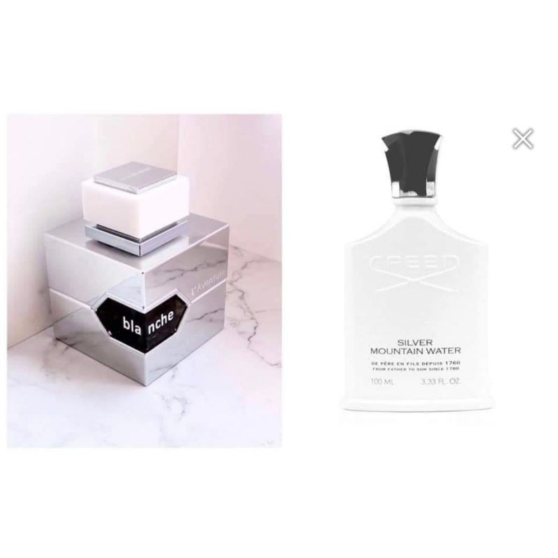 น้ำหอม L'aventure Blanche edp IOO ml. Seal โคลน creed silver moutain ...