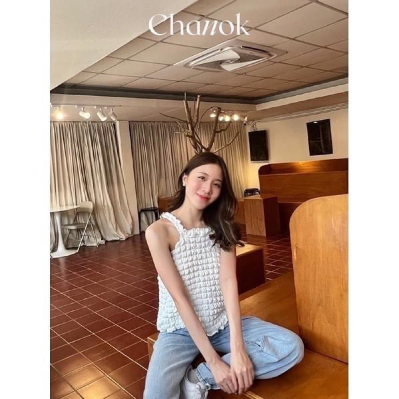 เสื้อกล้ามสายใหญ่แมงกะพรุนพรีเมี่ยม ป้ายChanok | Shopee Thailand
