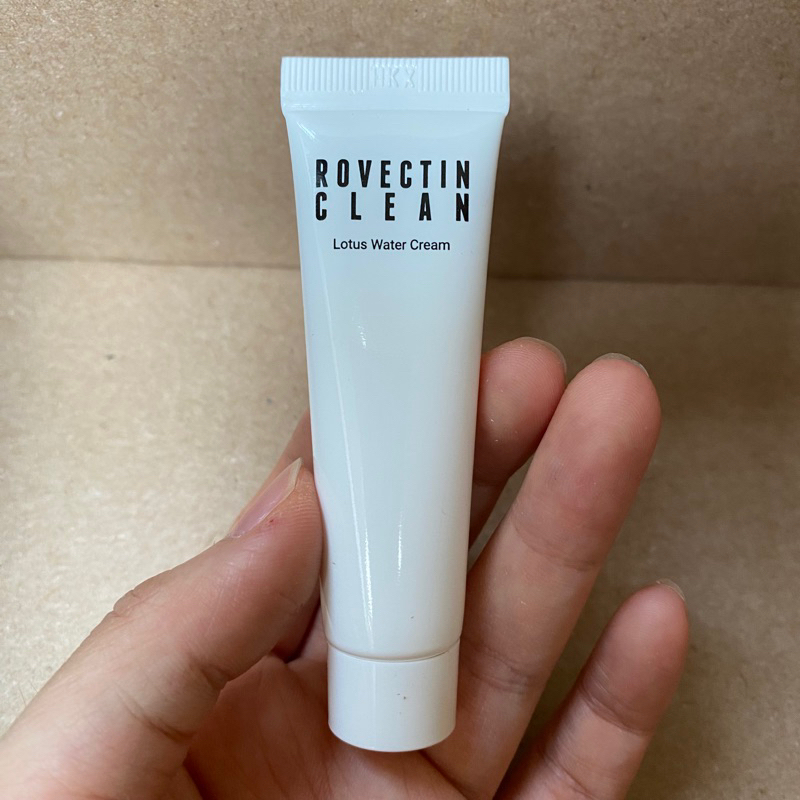 ( พร้อมส่ง 10 ml / 60 ml ) Rovectin Clean Lotus Water Cream | Shopee ...
