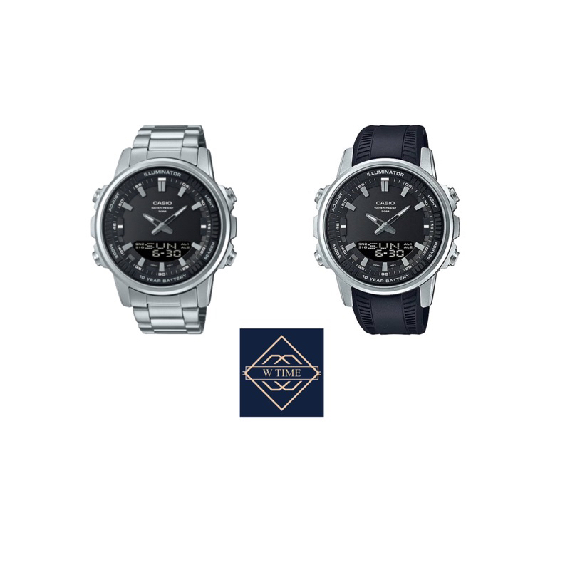 CASIOของแท้รุ่น AMW-880D-1A/AMW-880-1Aนาฬิกาข้อมือสำหรับผู้ชาย | Shopee ...