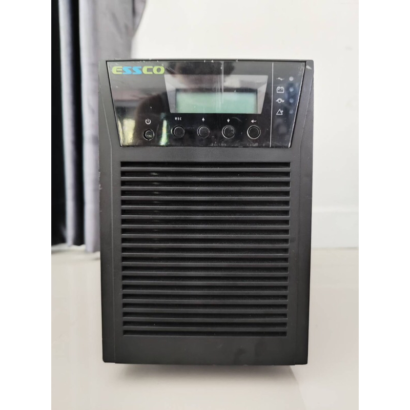 UPS เครื่องสำรองไฟมือสอง ESSCO รุ่น SG1KT-XP 1000VA/800W สินค้าพร้อมใช้งาน รับประกัน 3 เดือน ...