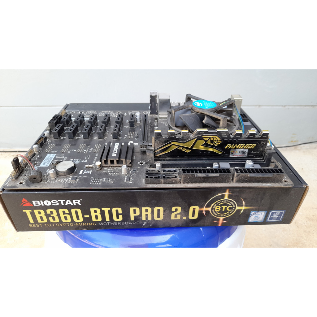 เมนบอร์ด Biostar TB360-BTC PRO 2.0 พร้อม CPU G5400 มือสอง | Shopee Thailand