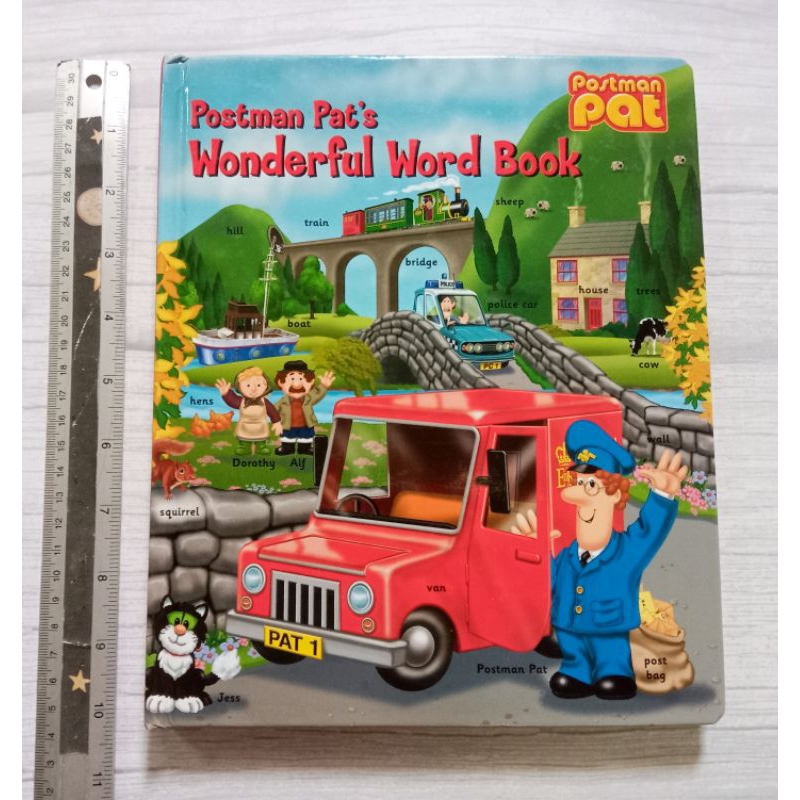 Postman Pat' s Wonderful world book บอร์ดบุ๊ค นิทานเด็ก Boardbook story ...