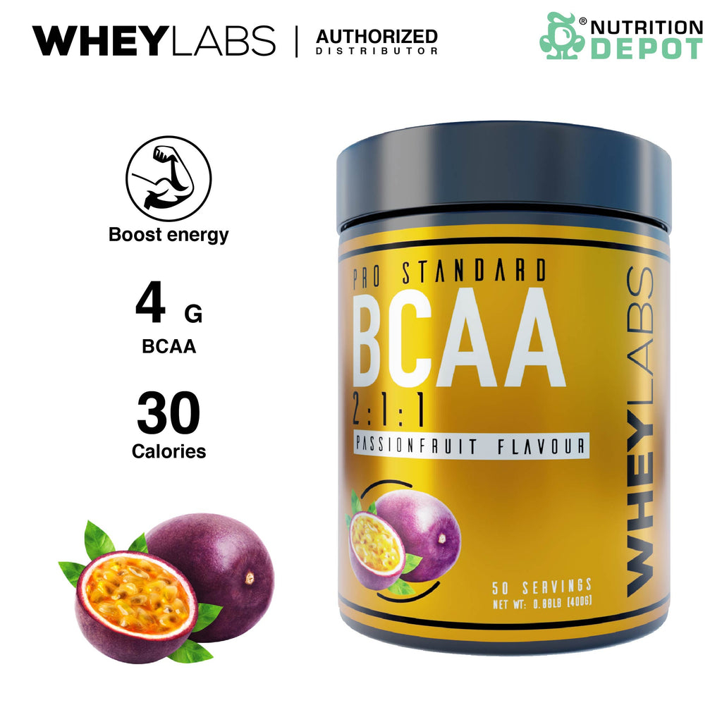 Whey Labs BCAA + Electrolytes - 50 Servings กรดอะมิโนป้องกันการสลายตัว ...