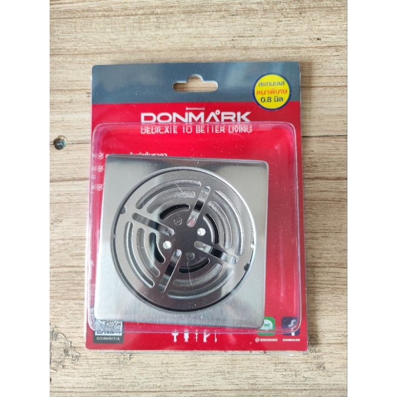 ตะแกรงน้ำทิ้ง ตะแกรงดักกลิ่น ท่อน้ำทิ้ง ตะแกรง แสตนเลส DONMARK ดอนมาร์ค DM-2112E, DM-2112F, DM ...