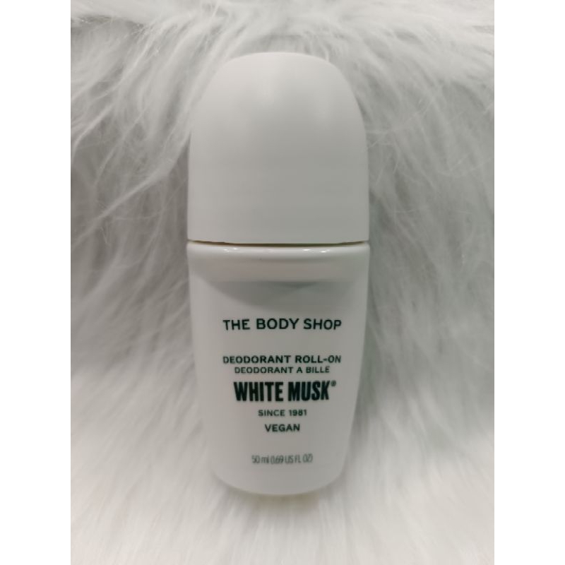 สินค้าใหม่พร้อมส่ง THE BODY SHOP WHITE MUSK DEODORANT ROLL-ON 50ML ...
