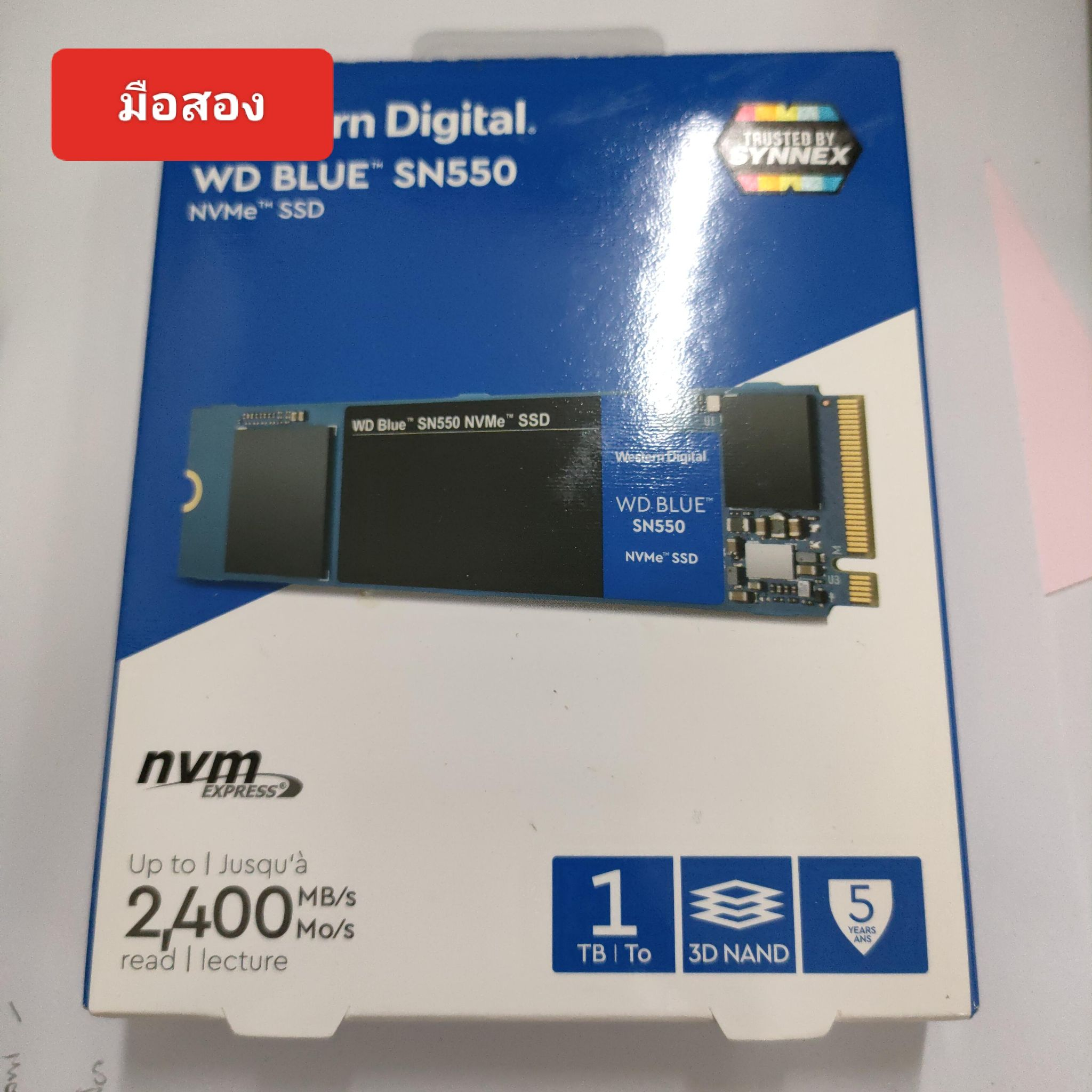 Slid State Harddisk SSD M.2 NVME WD SN550 1TB มือสอง | Shopee Thailand