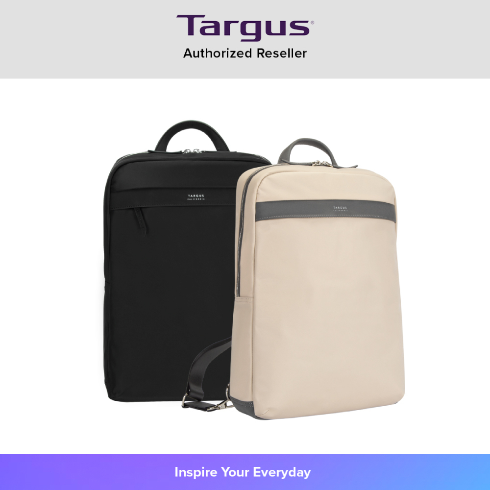 Targus Newport Ultra Slim Backpack 15” (TBB598) กระเป๋าสำหรับใส่โน๊ตบุ๊ค/Macbook Pro ดีไซน์สวย ...