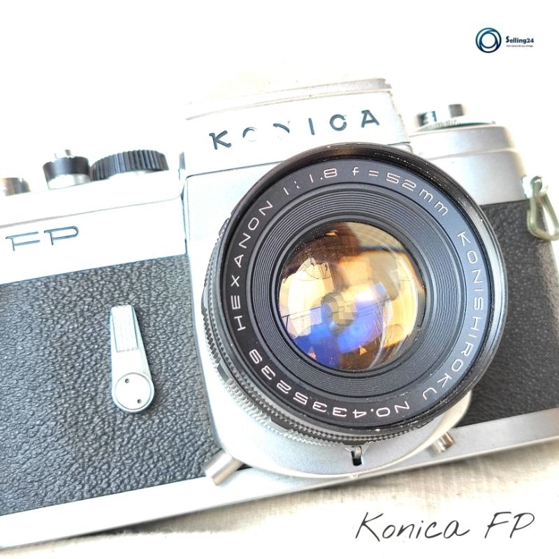 กล้องฟิล์ม SLR ยี่ห้อ Konica FP +เลนส์ Konica F Hexanon 52mm f1.8 ...