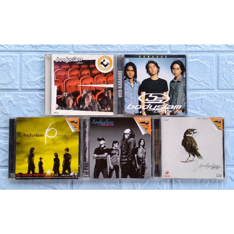 VCD Karaoke_Bodyslam (บอดี้สแลม) : Bodyslam / Drive / Believe / Save My ...