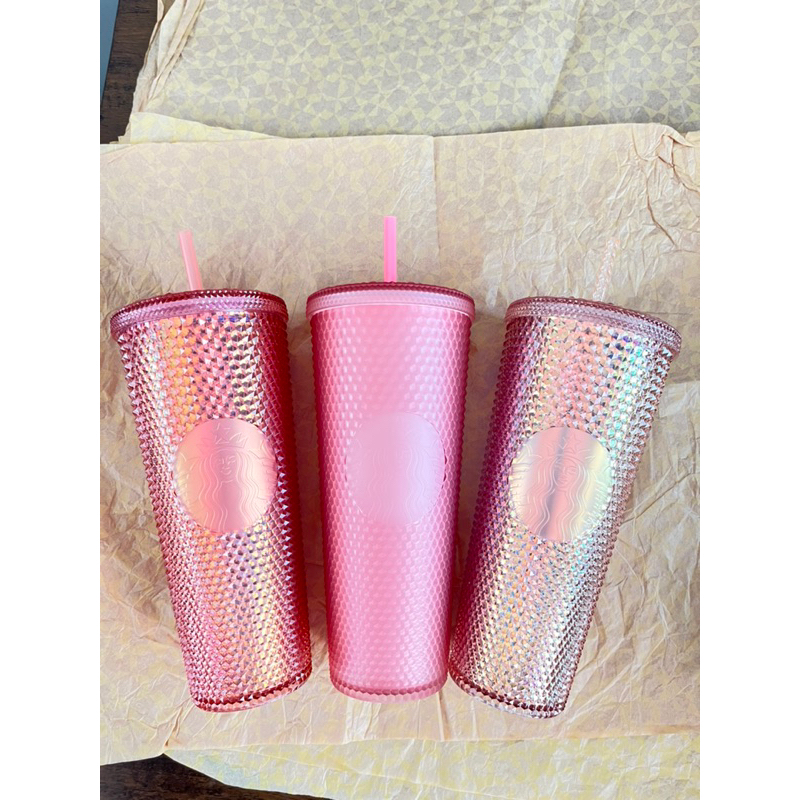 Rose Gold, Flamingo, Soft Touch Pink 24oz Starbucks Thailand | Shopee ...