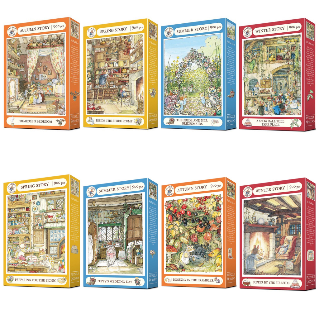 [สินค้าพรีออเดอร์] VOX Brambly Hedge jigsaw puzzle จิ๊กซอว์นำเข้า 900 ...