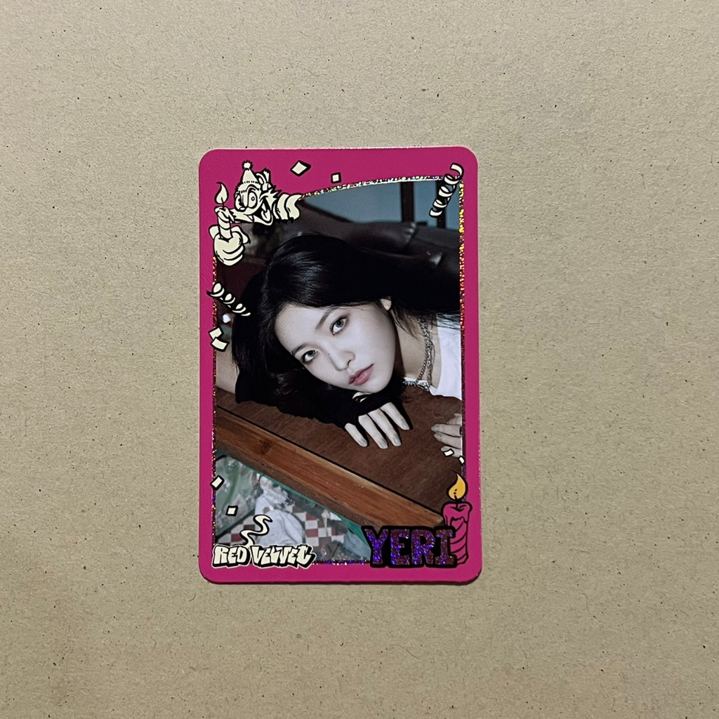 การ์ด Red Velvet Birthday Trading Card Set ไอรีน ซึลกิ เวนดี้ จอย เยริ ...