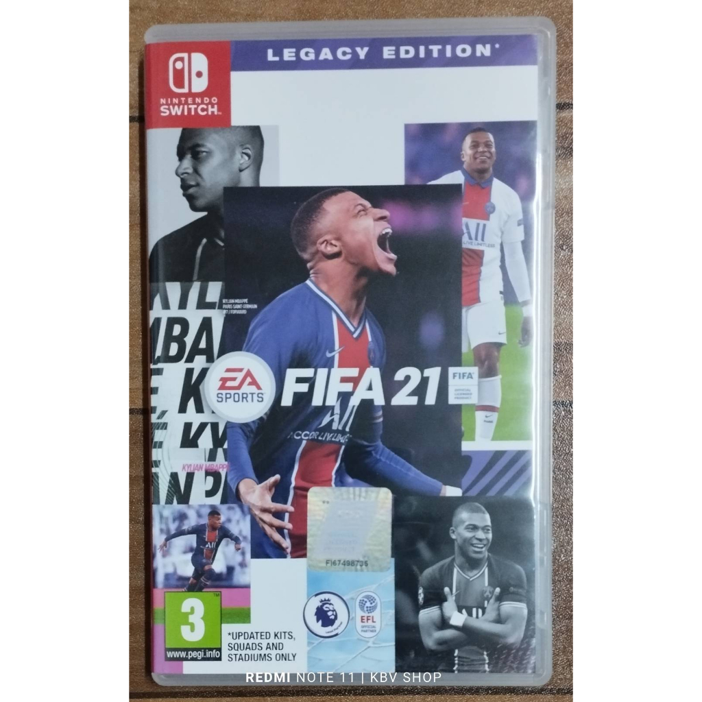 (ทักแชทรับโค๊ด)(มือ 2 พร้อมส่ง)Nintendo Switch : FIFA 21 มือสอง ...