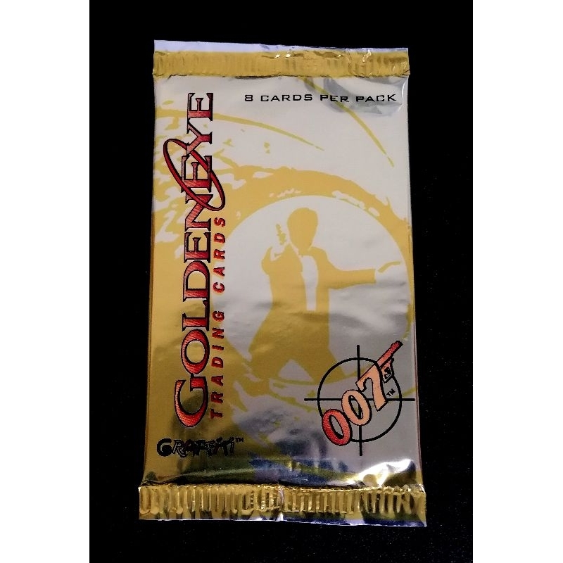 (Sealed Pack) ซองสุ่มการ์ด เจมส์ บอนด์ 007 ( JAMES BOND 007 GOLDENEYE ...
