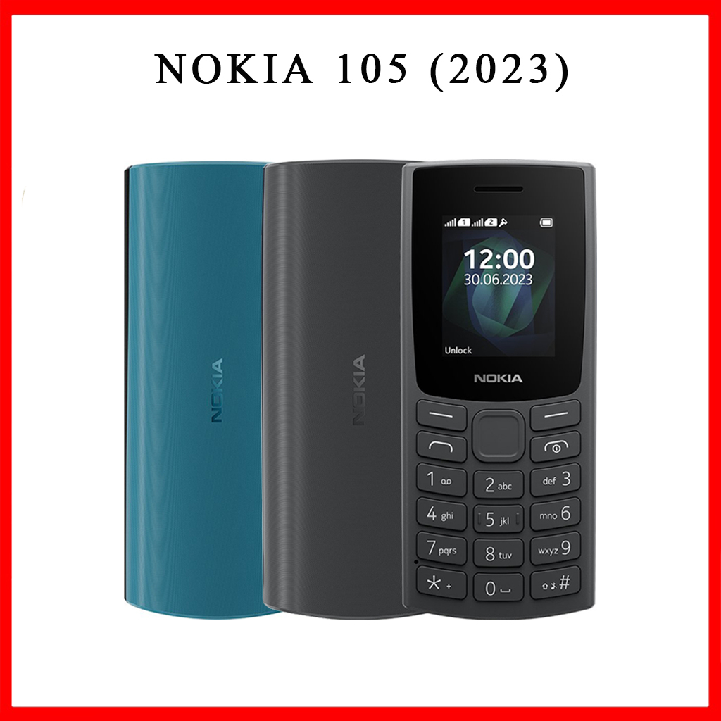 Nokia 105(4G) 2023 (รับประกันศูนย์ไทย 1 ปี) | Shopee Thailand