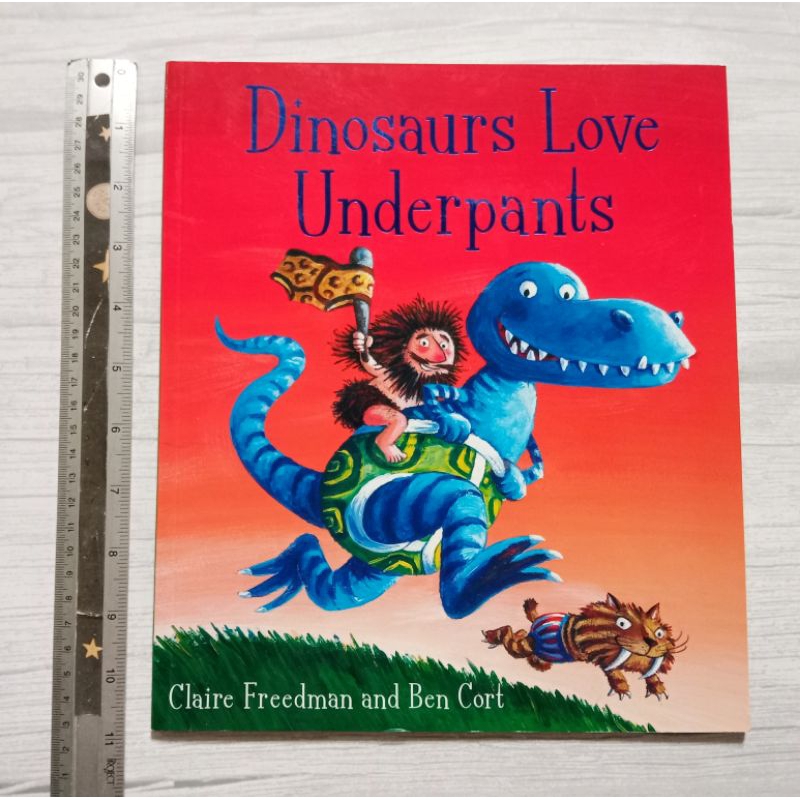 นิทานภาษาอังกฤษ Dinosaurs love underpants นิทานเด็ก picture book ...