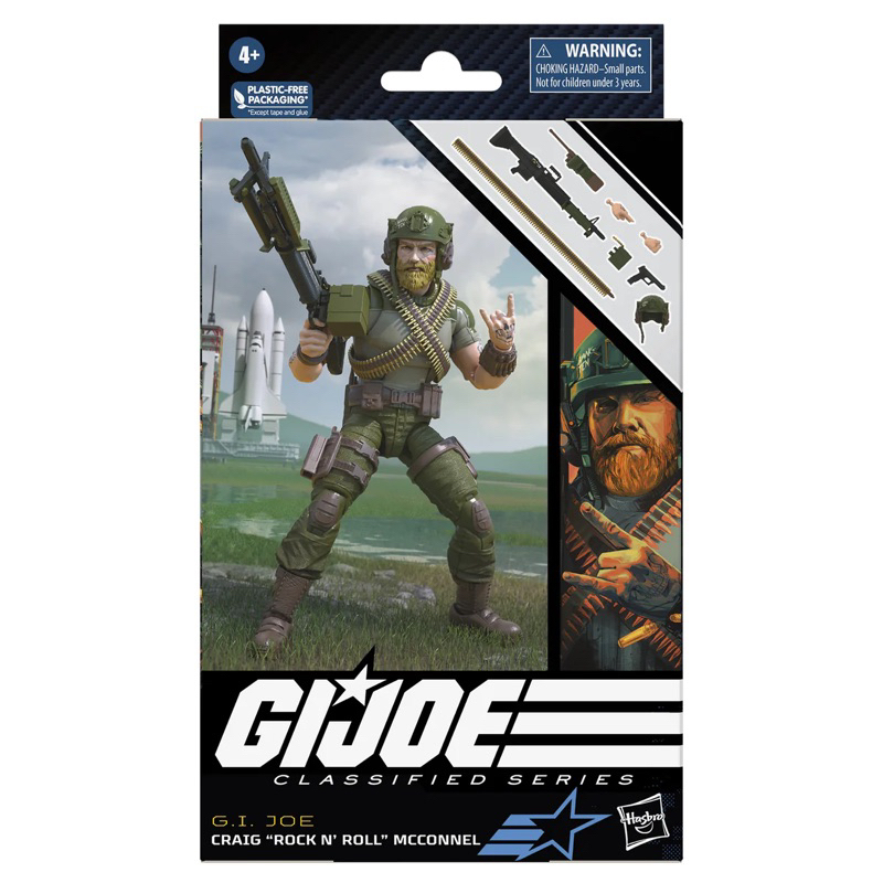 Hasbro G.I. Joe Classified Series Rock N’ Roll | Shopee Thailand