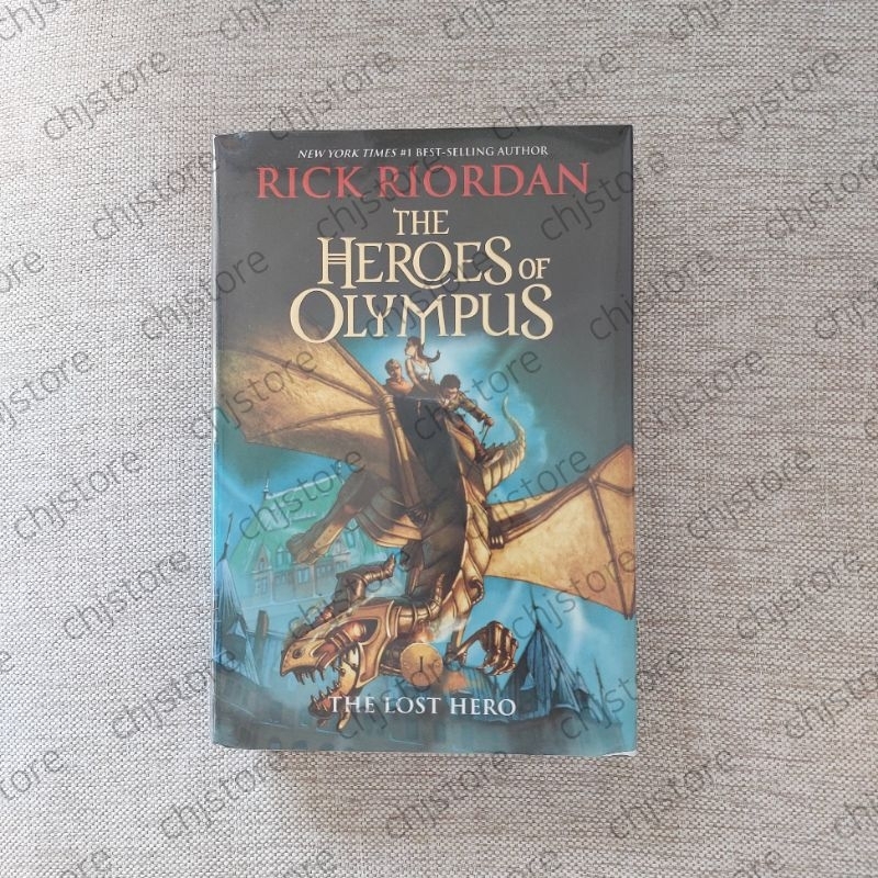 หนังสือภาษาอังกฤษ The Heroes of Olympus เล่ม 1 The Lost Hero ปกแข็ง ...