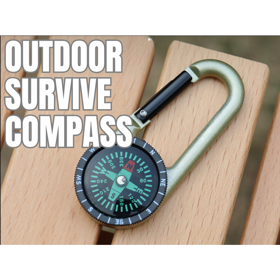💥พร้อมส่ง💥Camping Outdoor เข็มทิศ ขอขึ้น compass hook ตั้งแคมป์ การท่อง ...