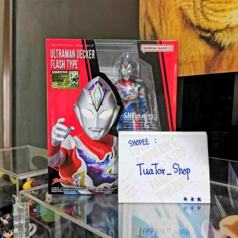 [ของแท้] มือ1 Tamashii S.H. Figuarts SHF Ultraman Decker Flash Type ...