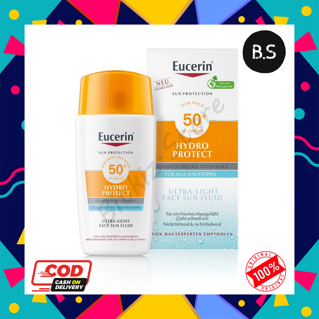 Eucerin Sun Hydro Protect Ultra Light Fluid Spf50+ 50 ML ครีมกันแดดใหม่ ...