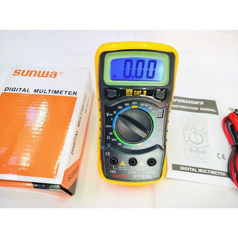 DT-830L Digital Multimeter มิเตอร์วัดไฟ ดิจิตอลมัลติมิเตอร์ มิเตอร ...