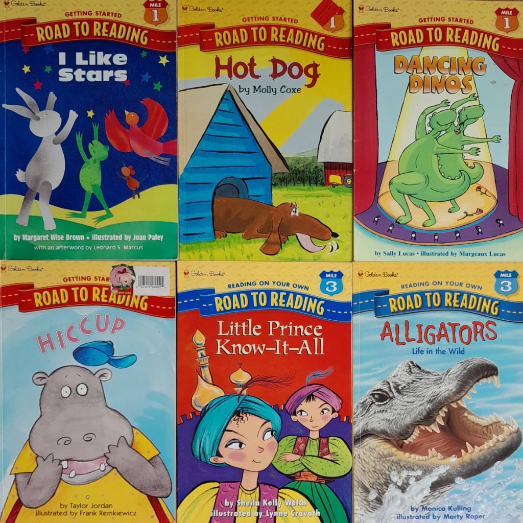 U15-5 Road to Reading Golden Books หนังสือมือสอง ปกอ่อน | Shopee Thailand