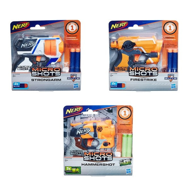 NERF Microshots - ปืนเนิร์ฟ สินค้าแท้ 100% Hasbro | Shopee Thailand