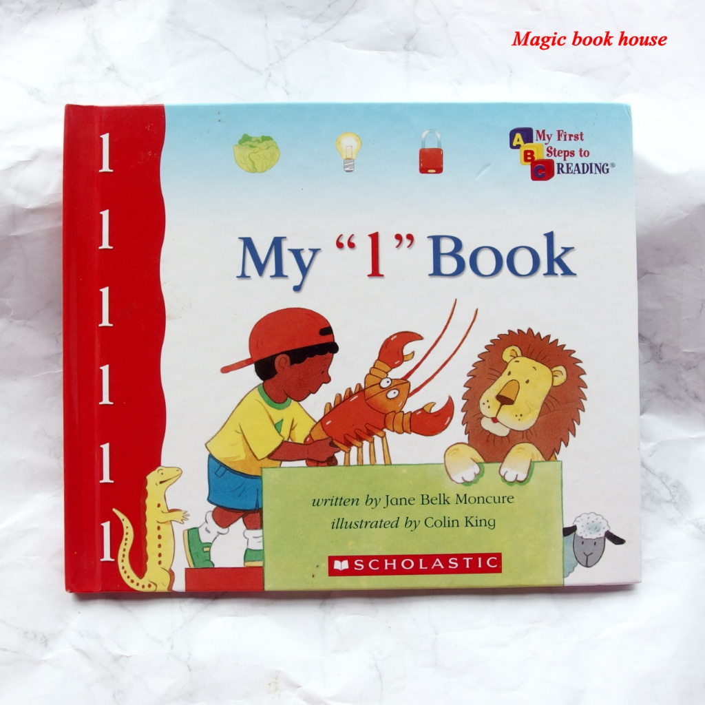 My "1" Book : หนังสือหัดอ่าน ภาษาอังกฤษ (มือสอง) ปกแข็ง ขนาด เล่มใหญ่ ...