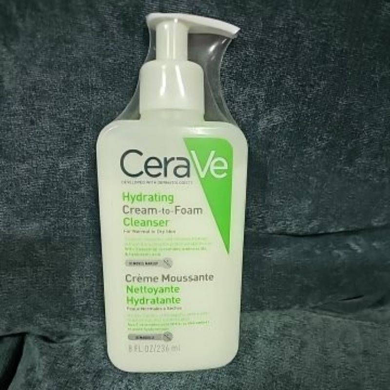 cerave hydrating cream-to-form cleanser 236ml (ของใหม่) | Shopee Thailand