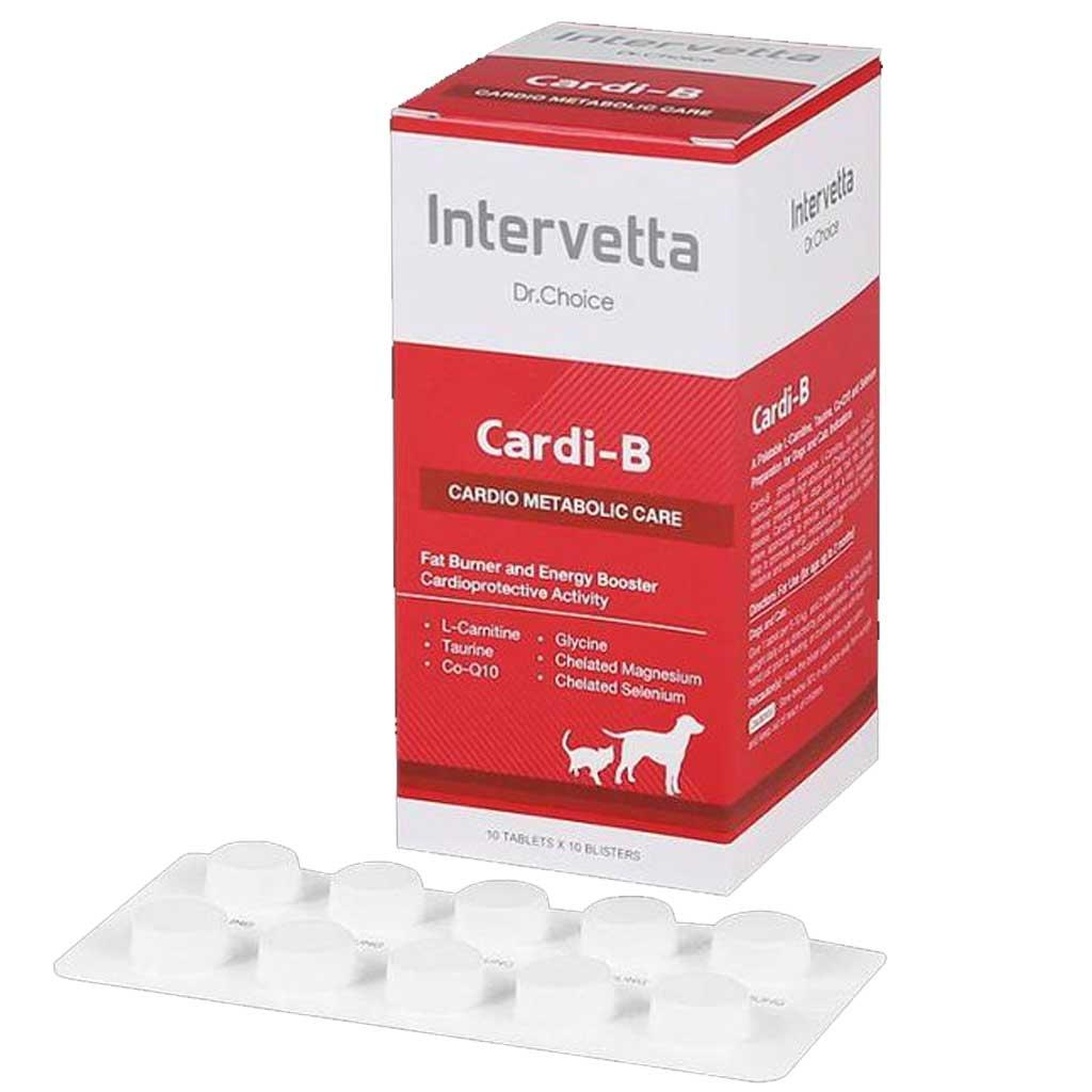 ของแท้Dr. Choice Cardi B Exp.1/2024 Intervetta อาหารเสริม บำรุงหัวใจ ...
