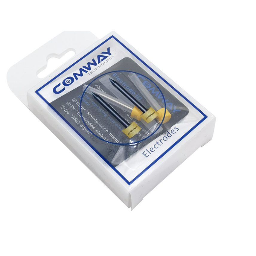 หัวอิเล็คโทรด COMWAY Electrode COMWAY fiber optic fusion splicer C6/C8 ...