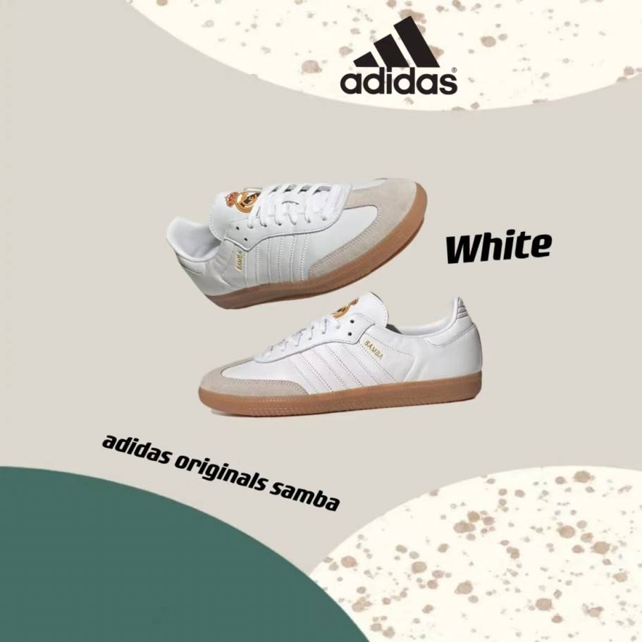 Adidas Originals Samba shoes sneakers รองเท้าผ้าใบ แท้100% | Shopee ...