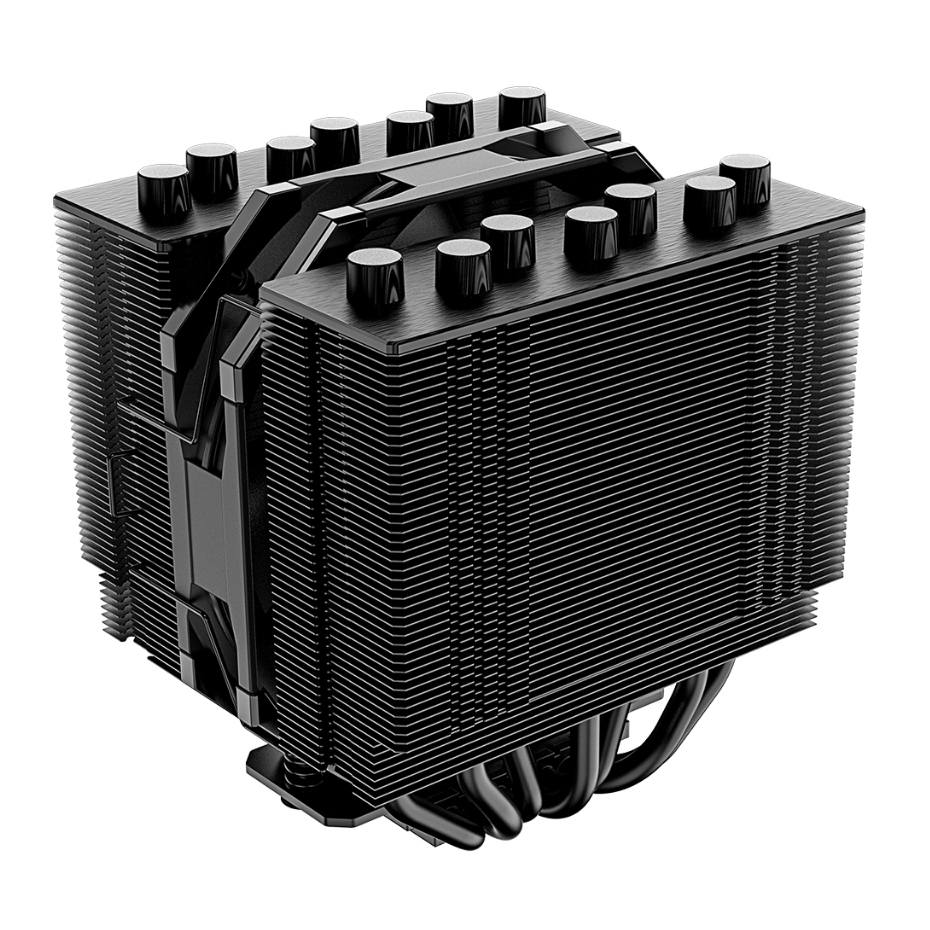 Heatsink ID-Cooling SE-207-XT SLIM SNOW Dual Tower 7 Heatpipe CPU ...