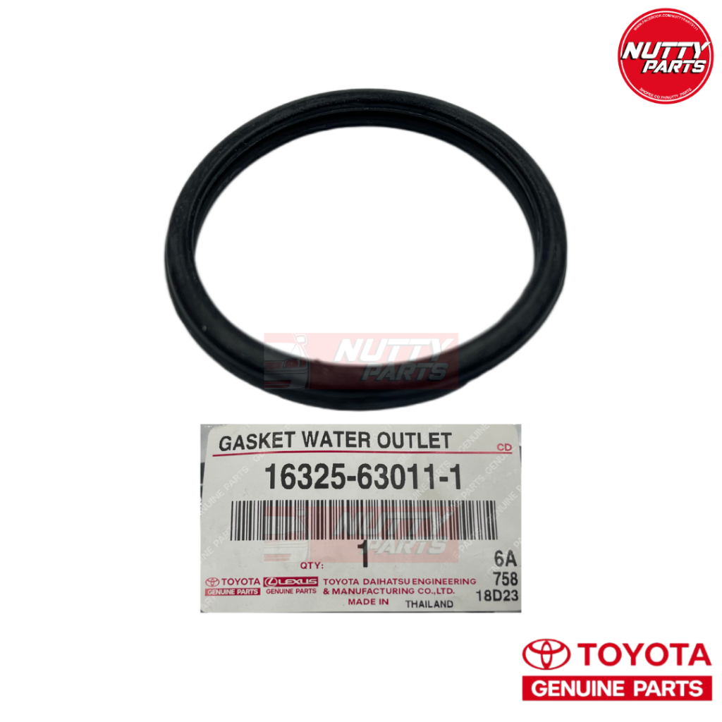 อะไหล่แท้ TOYOTA โอริง วาล์วน้ำ O-Ring 4A-FE , 5A-FE , 7A-FE , 3S-FE 16325-63011-1 | Shopee Thailand