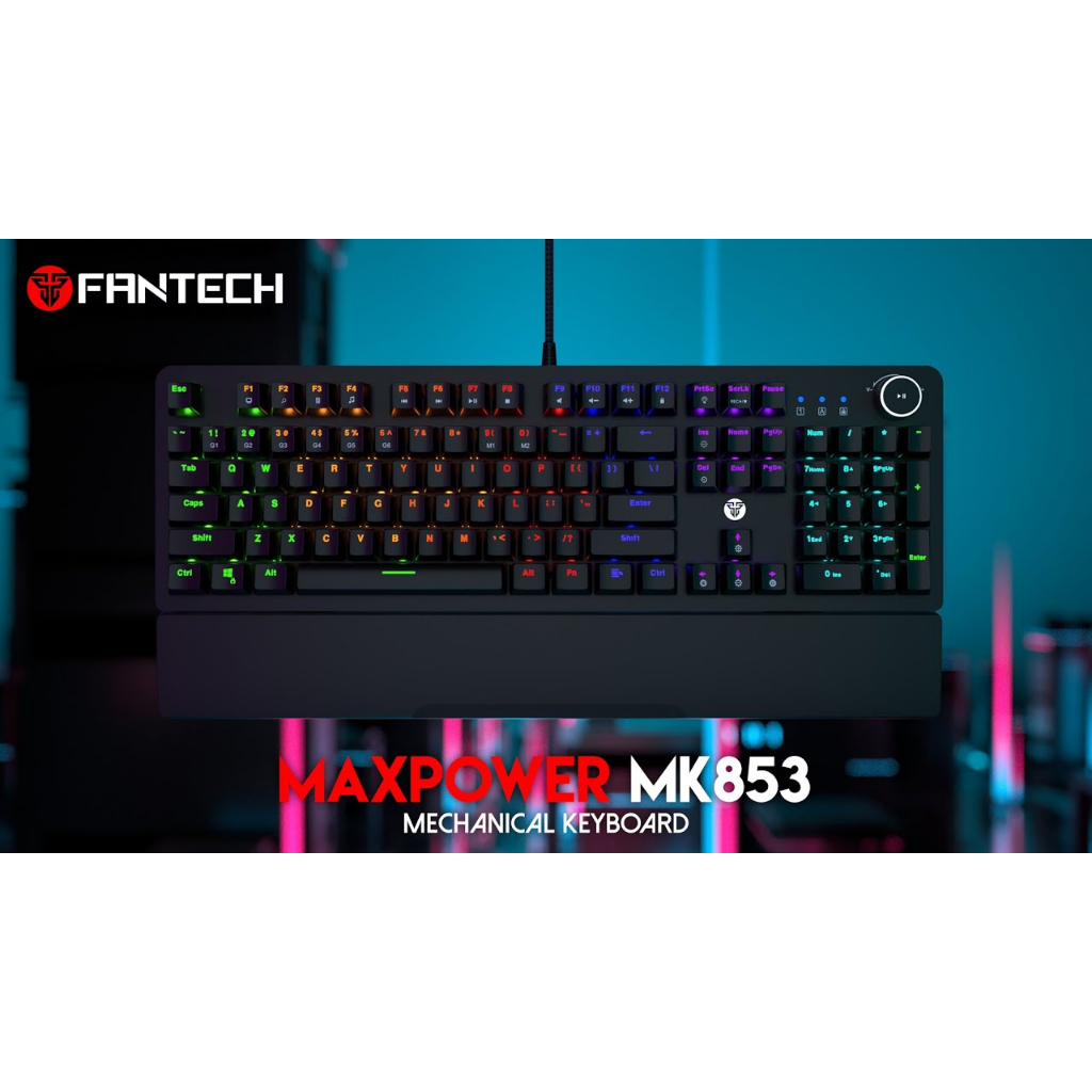 FANTECH MK853 (Blue Switch) Gaming | Shopee Thailand