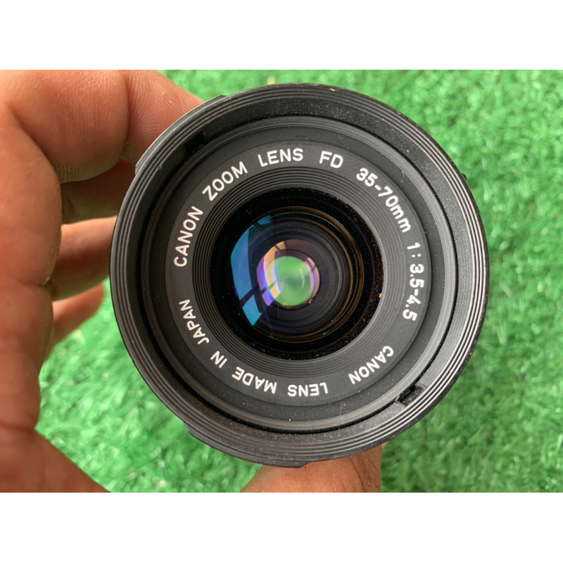เลนส์มือหมุน Canon Zoom Lens Fd 35-70mm f3.5-4.5 ตีเสีย เป็นอะไหล่ | Shopee Thailand