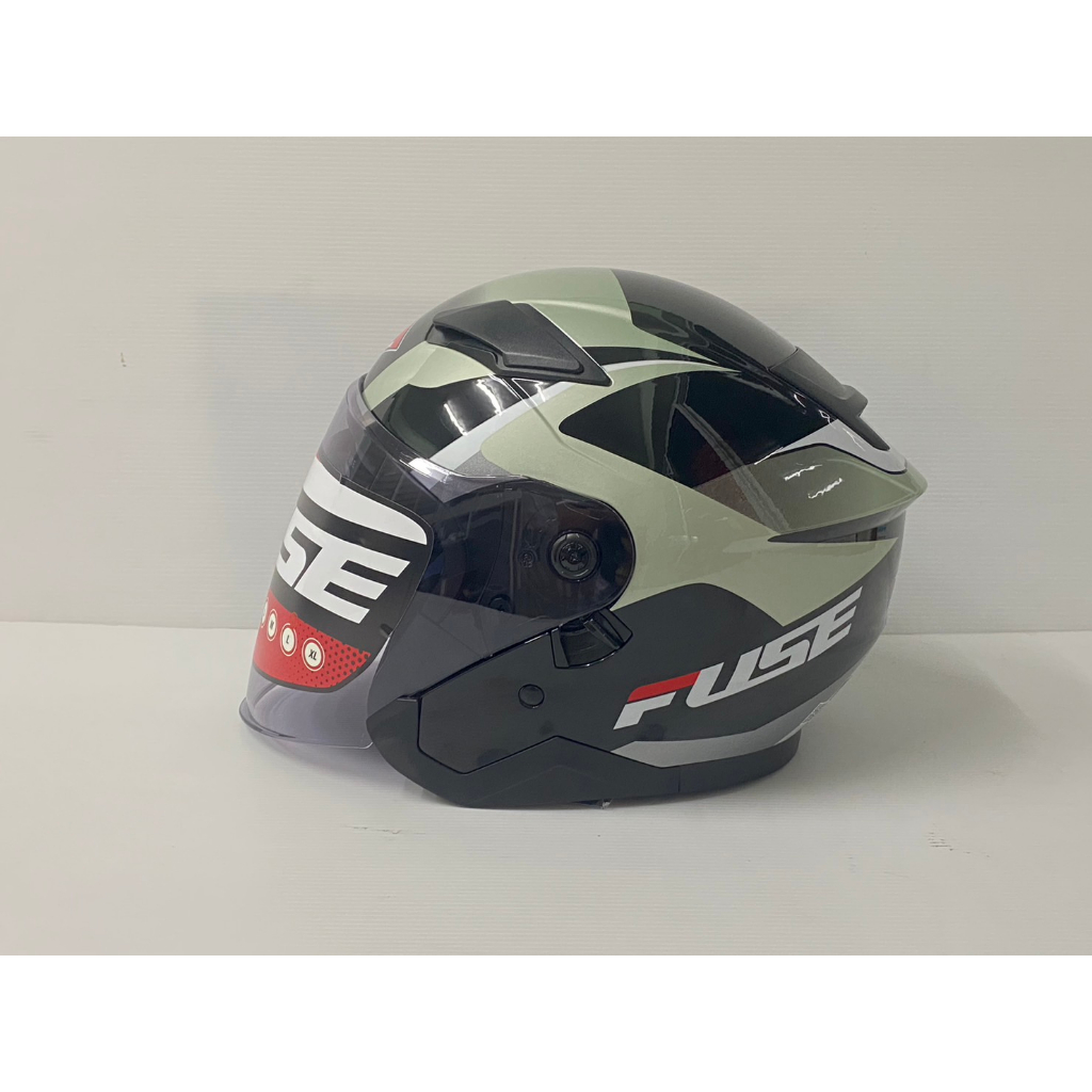 หมวกกันน็อคครึ่งใบ ยี่ห้อ FUSE รุ่น DX-PRO ไซส์ L (มีหลายสี) | Shopee ...