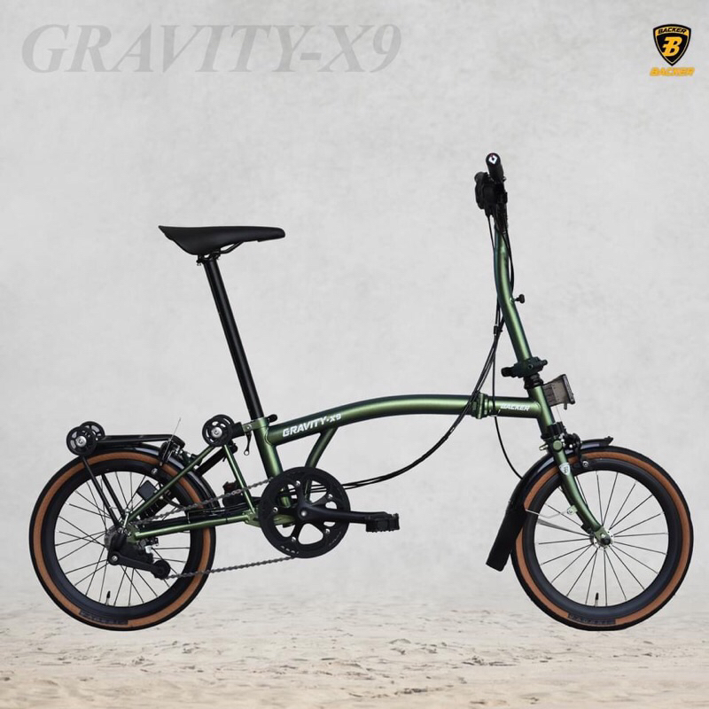 จักรยานพับ Backer Gravity-X9 | Shopee Thailand