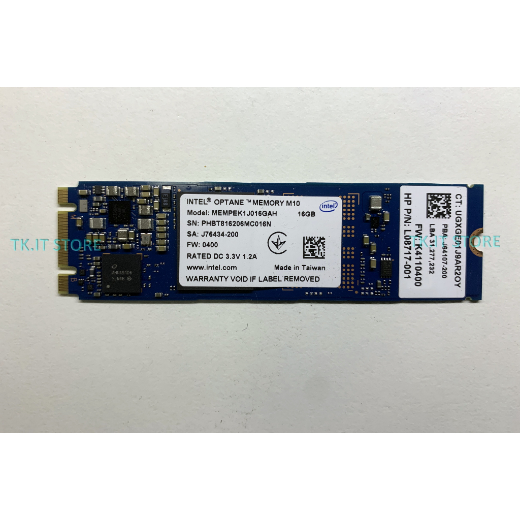 Intel Optane Memory M10 SSD M.2 2280 16GB MEMPEK1J016GAL PCIe 3.0 NVMe | Shopee Thailand