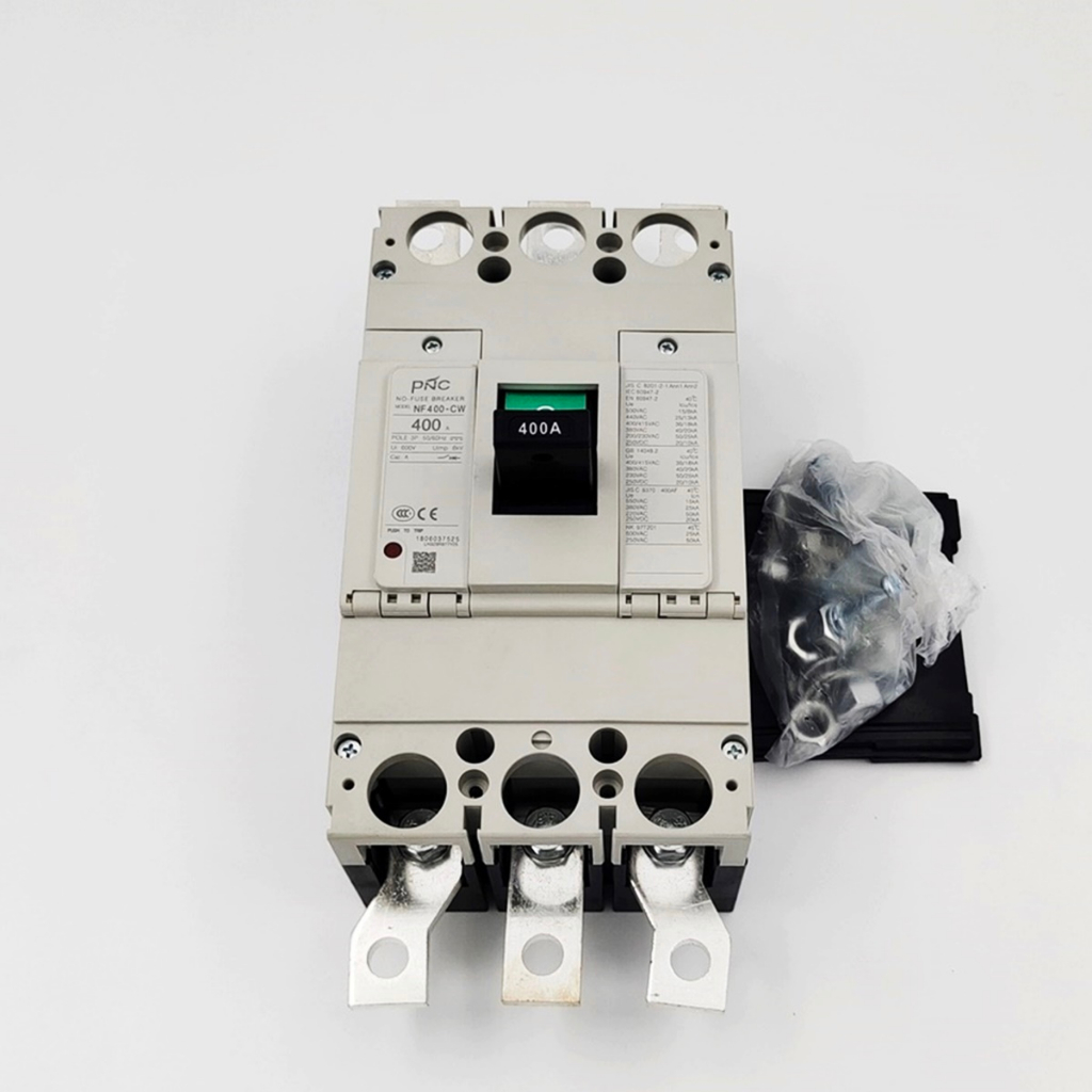 MODEL:NF400-CW POLE 3P NO-FUSE BREAKER MCCB เบรกเกอร์ 3โพ พิกัดกระแส ...