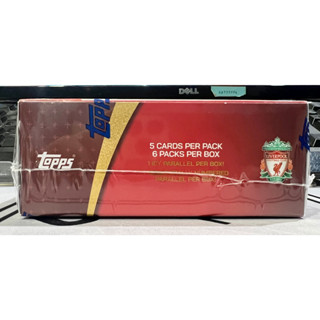 พร้อมส่ง !!! 2022/23 Topps Liverpool FC Official Team Set (1 BOX ...