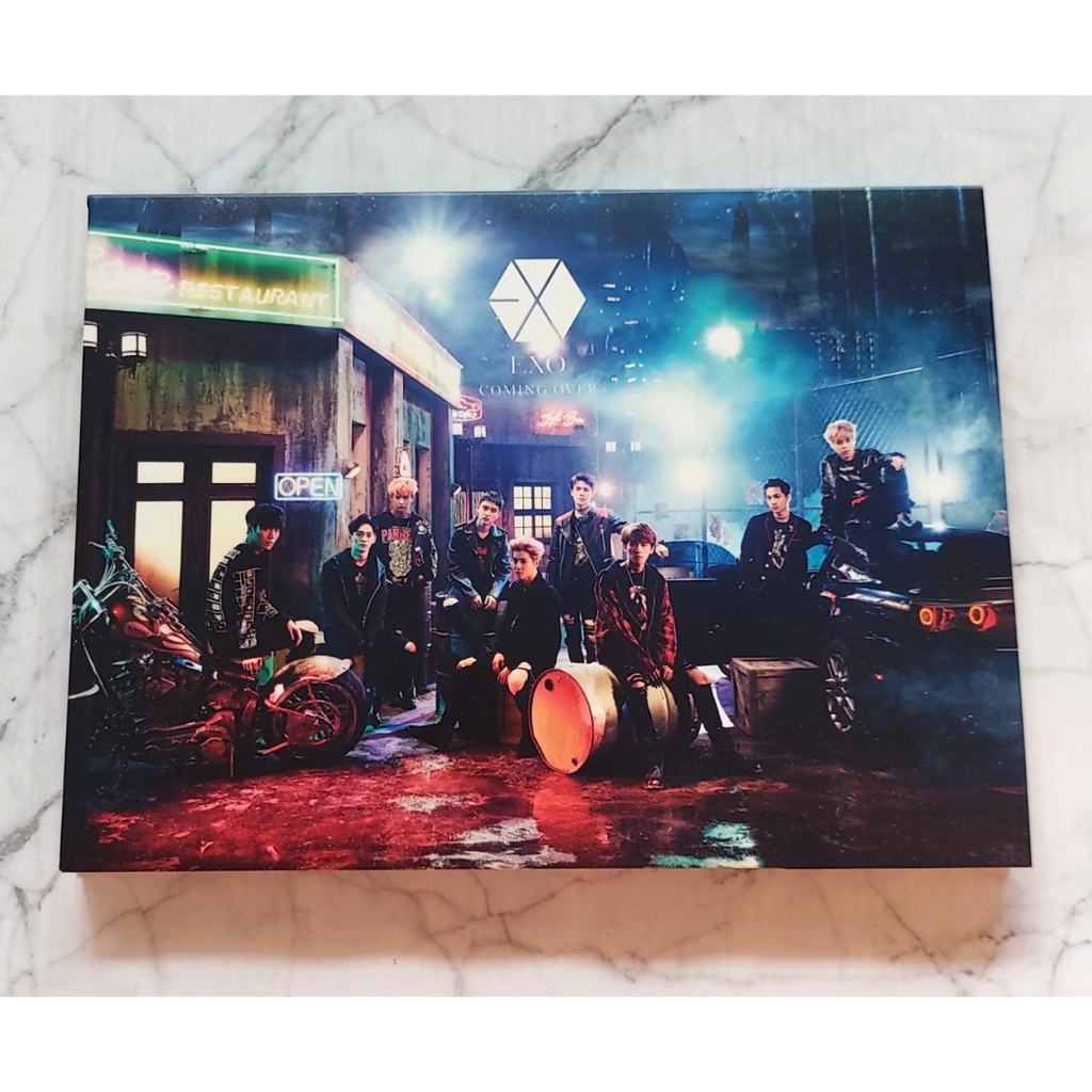 อัลบั้ม ญี่ปุ่น EXO - Coming Over Japanese Album เวอร์ Limited แกะแล้ว ...