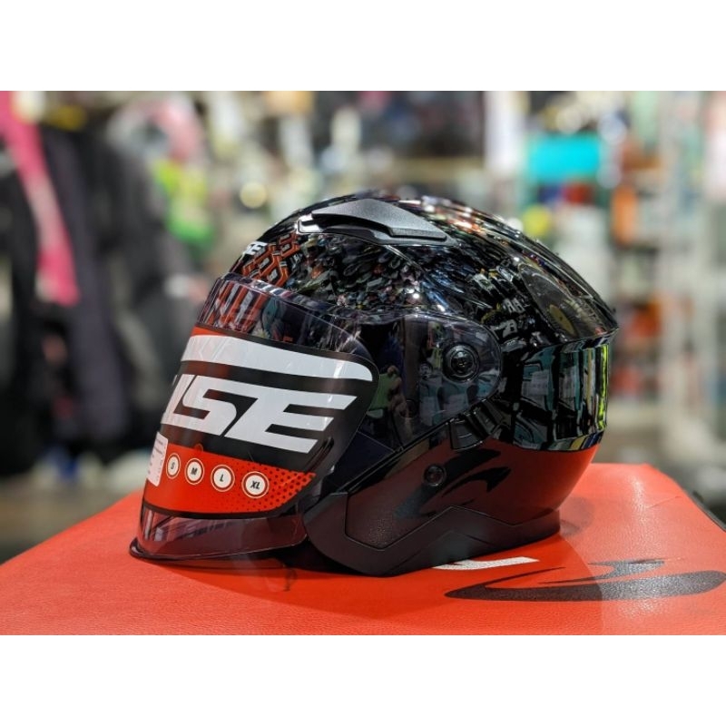 หมวกกันน็อค FUSE DX PRO เปิดหน้า แว่น2ชั้น รุ่นใหม่ล่าสุด เบาใส่สบาย ...