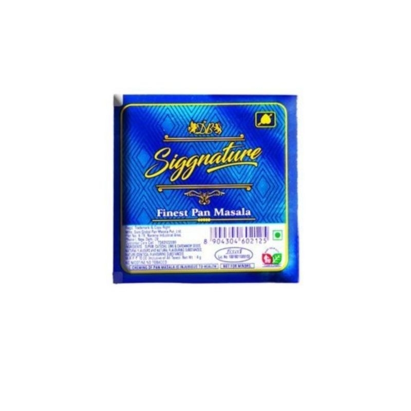 Signature pan masala (หมากอินเดีย) 18g. | Shopee Thailand