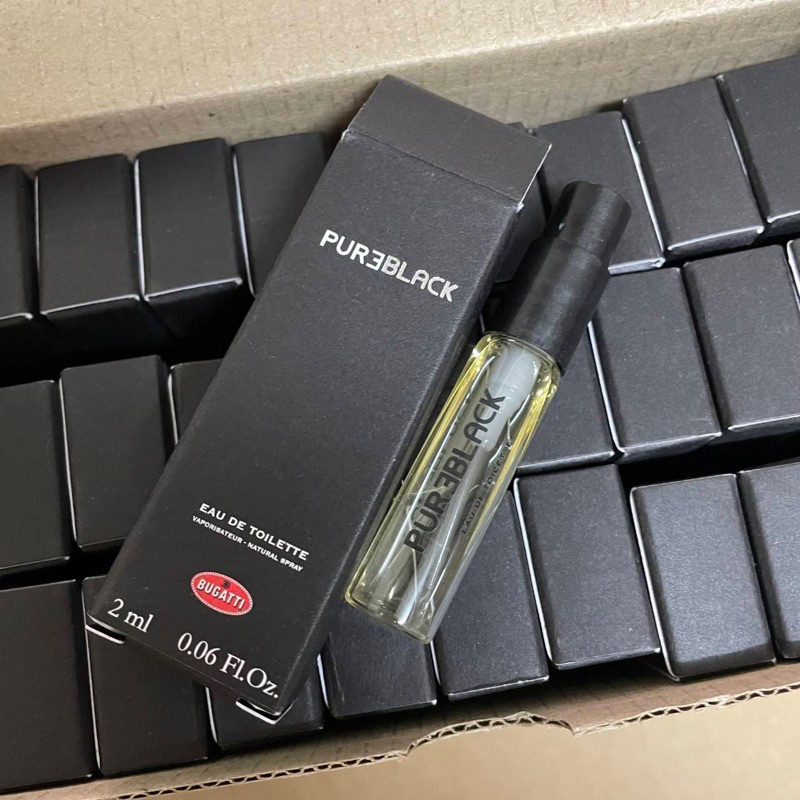 Bugatti Pure Black 2 ml. สำหรับผู้ชาย | Shopee Thailand
