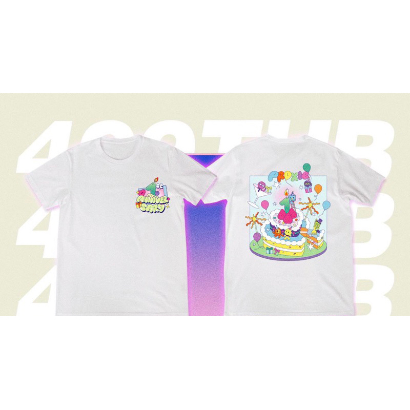 ส่งต่อเสื้อยืด oversize Proxie 1st Anniversary size L ยังไม่เคยใส่ แค่ ...