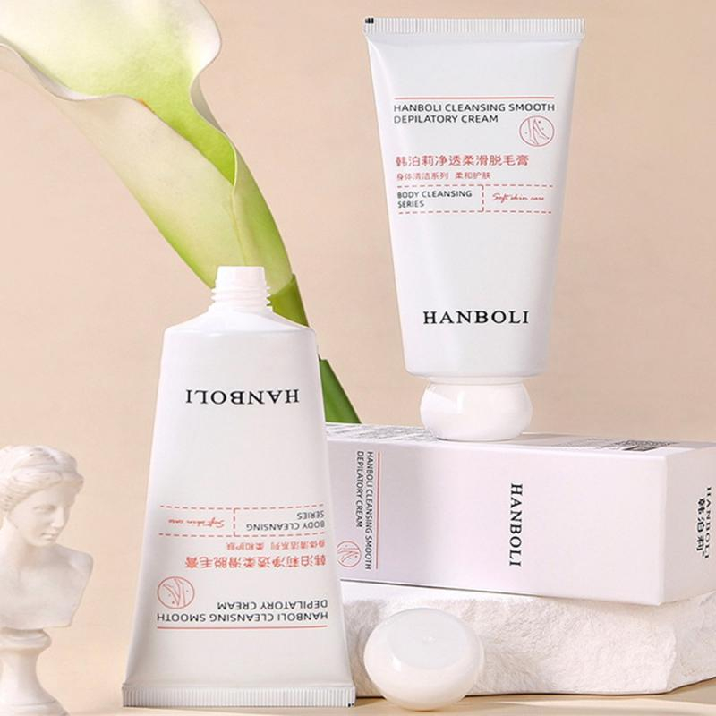 ครีมกำจัดขน Hanboli cleansing smooth delatory cream NO.5236 มูสกำจัดขน ...